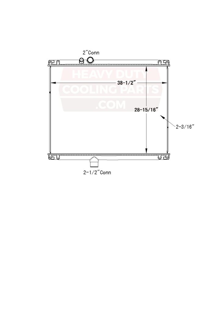 Mack Radiator 7005R - Rocky Mount Radiator & A/C