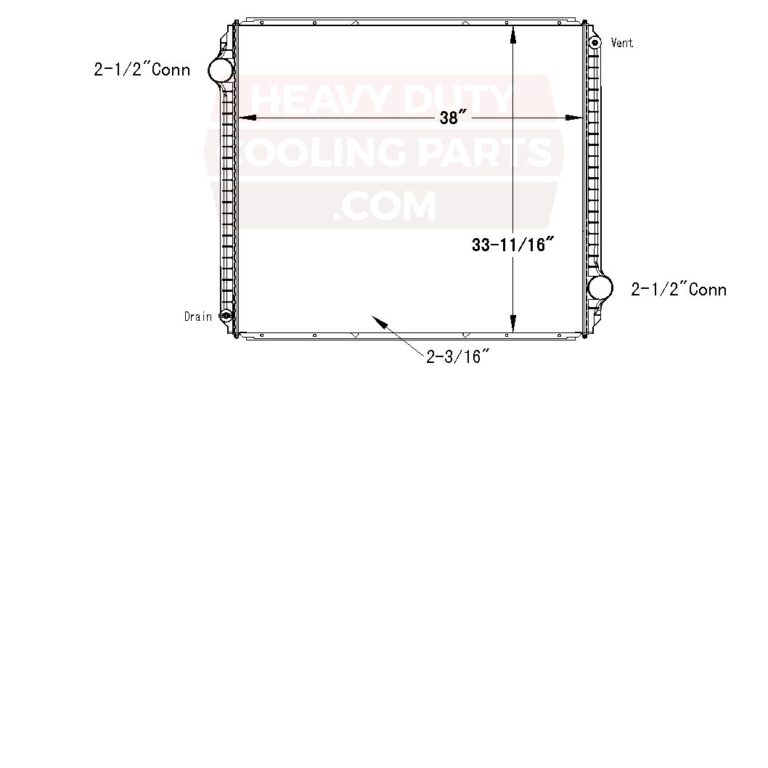 Mack / Volvo Radiator 9052R - Rocky Mount Radiator & A/C