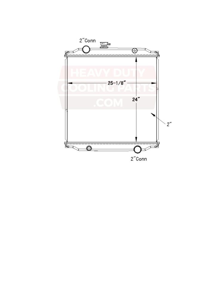 Freightliner Radiator 3014R - Rocky Mount Radiator & A/C