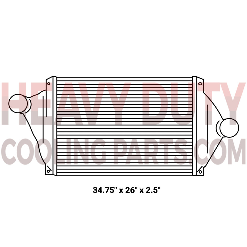 FORD / STERLING CHARGE AIR COOLER 30132C - Rocky Mount Radiator & A/C
