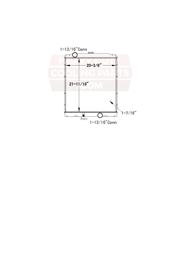 Mitsubishi Radiator 5201R - Rocky Mount Radiator & A/C