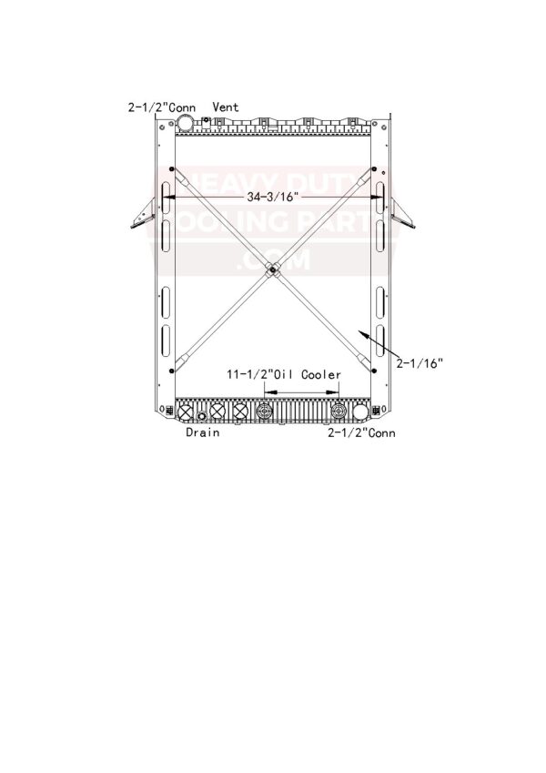 Mack / Volvo Radiator 9052R - Rocky Mount Radiator & A/C
