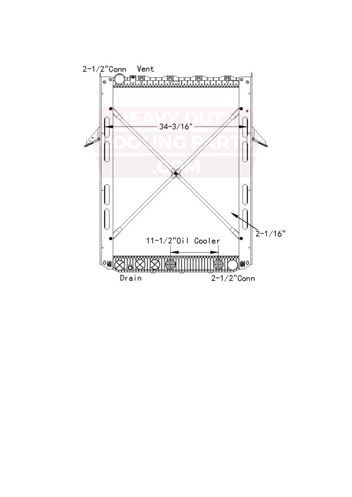 Mack / Volvo Radiator 9052R - Rocky Mount Radiator & A/C