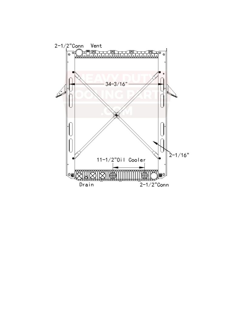 Mack / Volvo Radiator 9052R - Rocky Mount Radiator & A/C