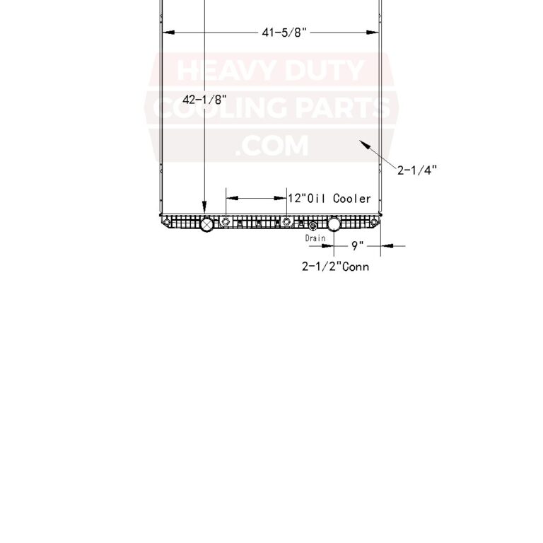 6043R Kenworth/Peterbilt Radiator - Rocky Mount Radiator & A/C